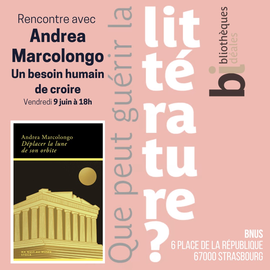 Rencontre avec Andrea Marcolongo / Un besoin humain de croire - Centre ...